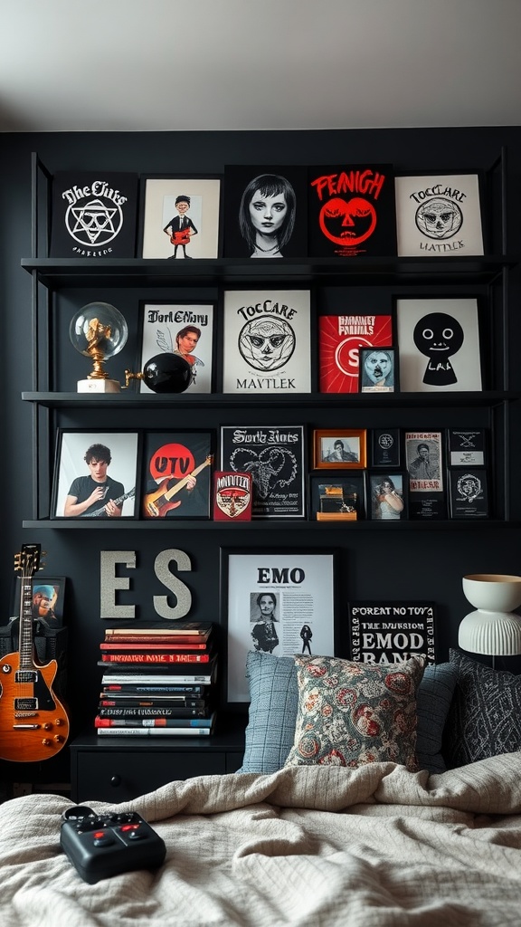 28 Emo Bedroom Ideas to Transform Your Space - Cozy Decor World