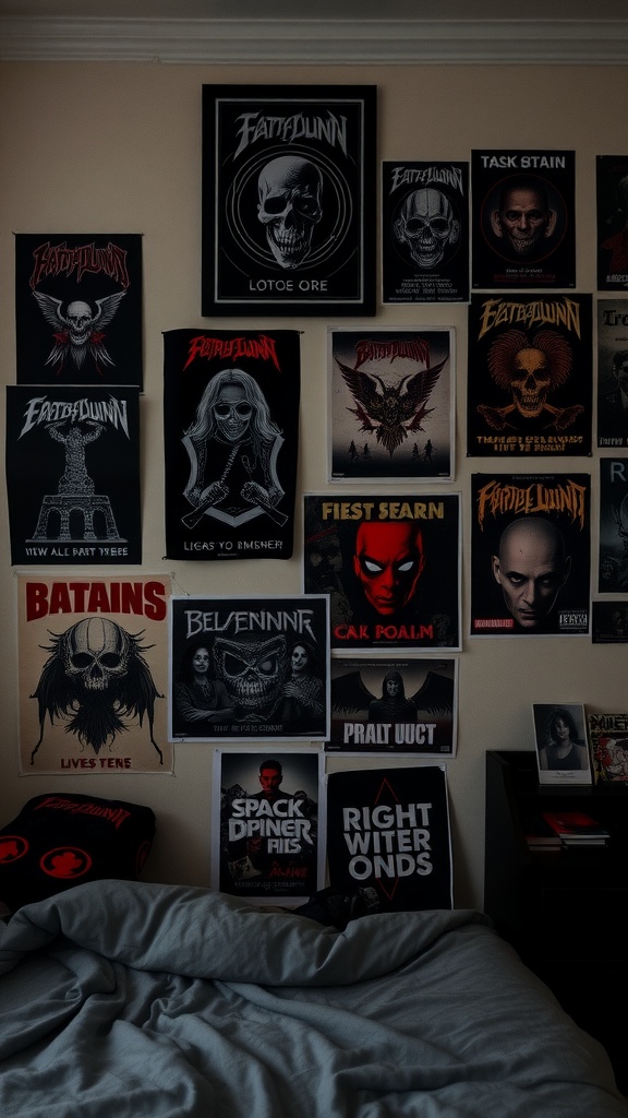 28 Emo Bedroom Ideas to Transform Your Space - Cozy Decor World